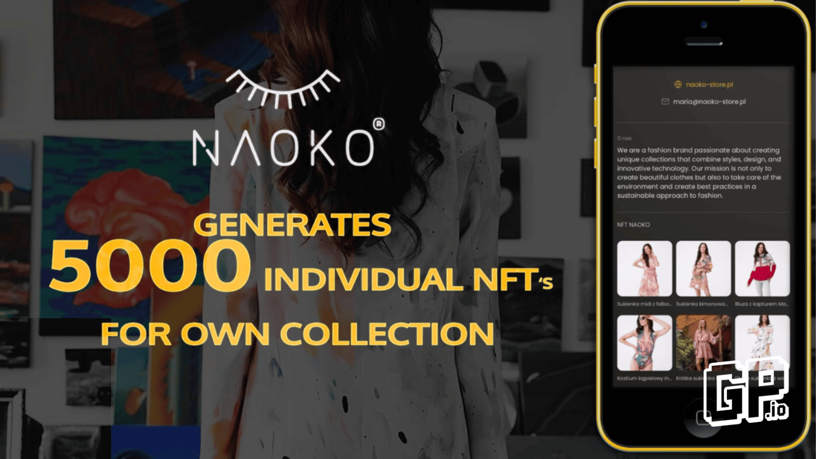 Go2NFT Blockchain Authentication Platform collaborate with Naoko ...