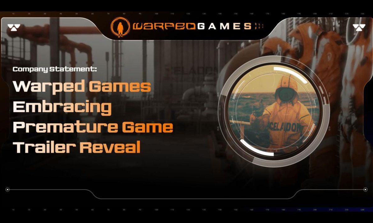 Warped Games Embraces Premature Teaser Release to Highlight "Warped Universe"